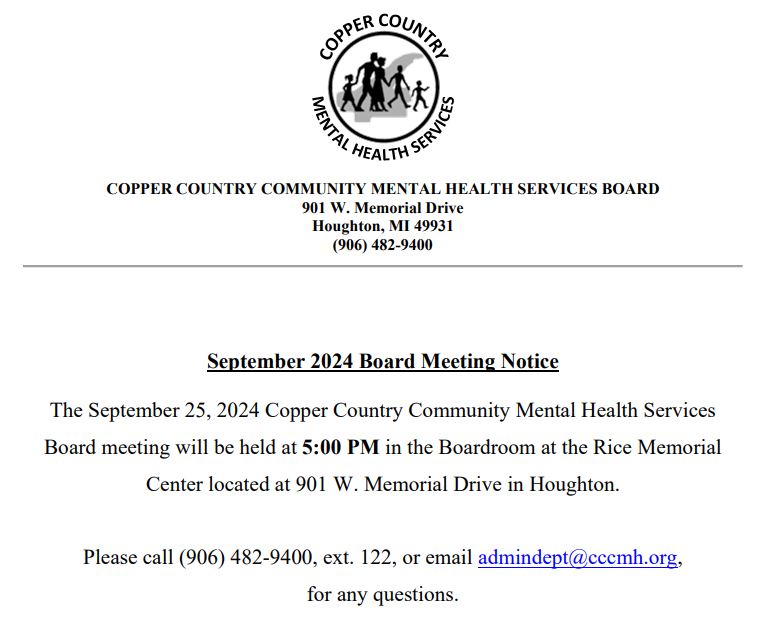 Copper Country Community Mental Health